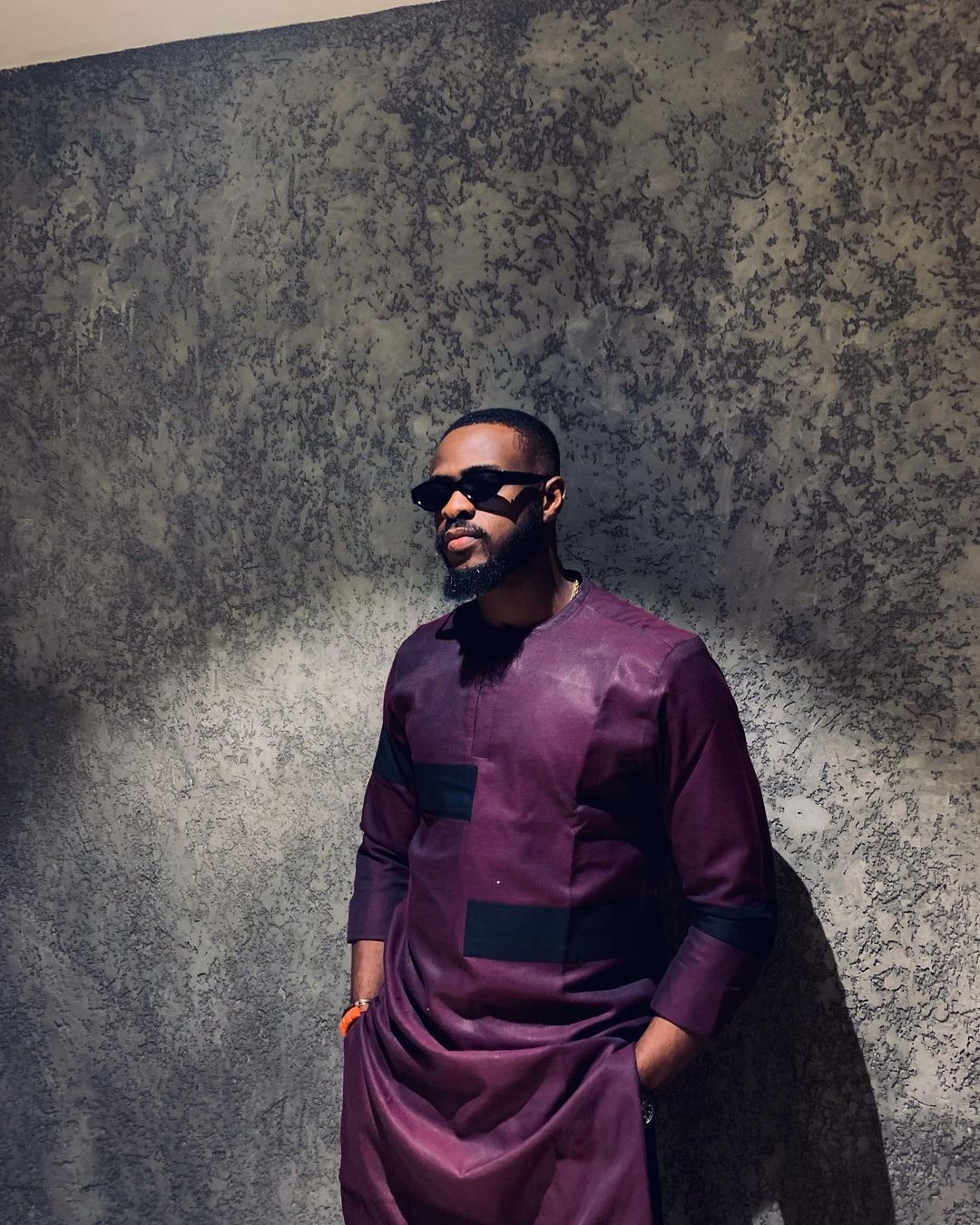 BBTitans: 10 adorable photos of Yemi Cregx in African Wear ...