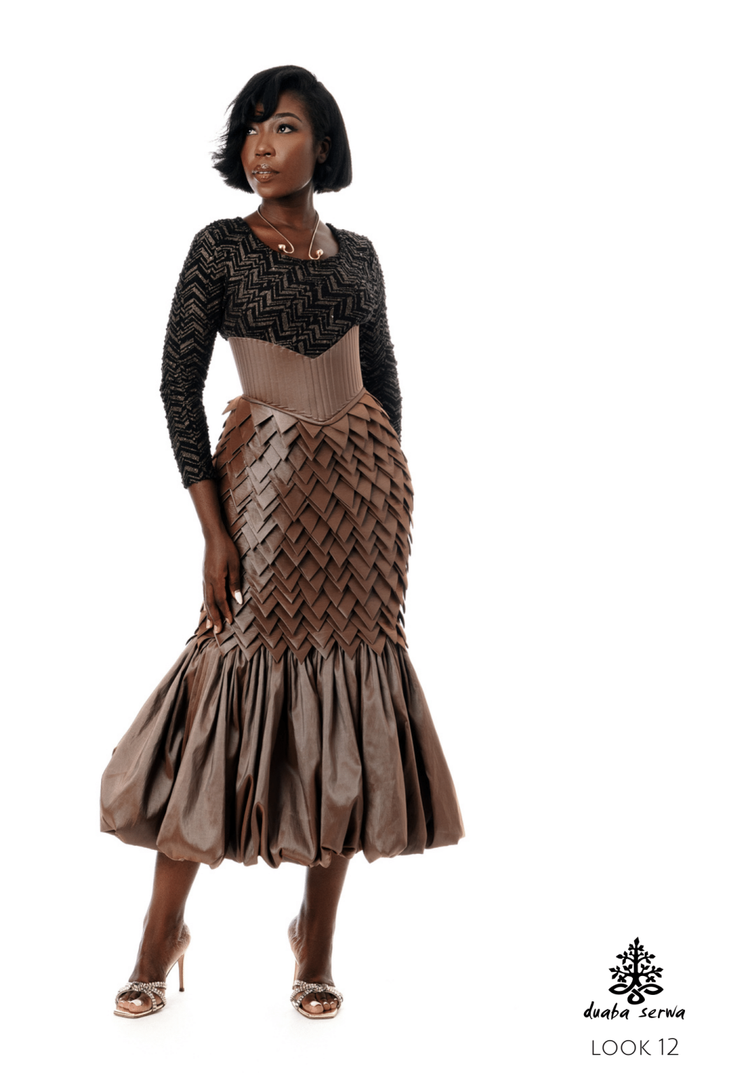 Lookbook: Duaba Serwa’s Origami Textures | STYLEAFRIQUE™•com