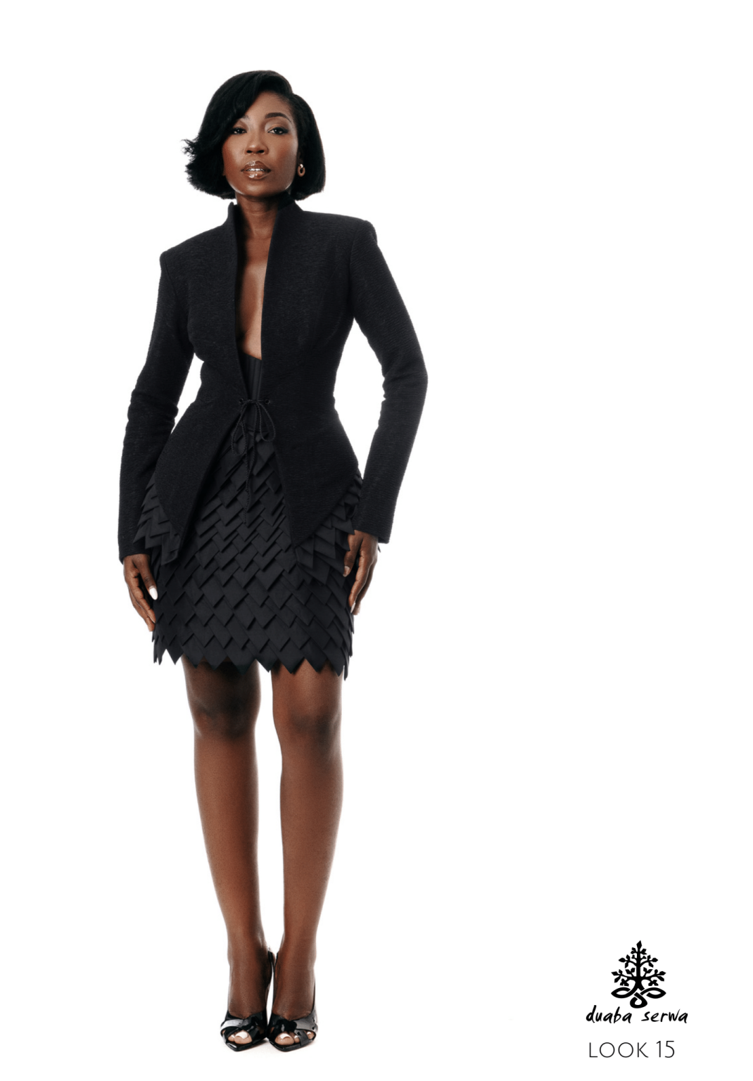 Lookbook: Duaba Serwa’s Origami Textures | STYLEAFRIQUE™•com