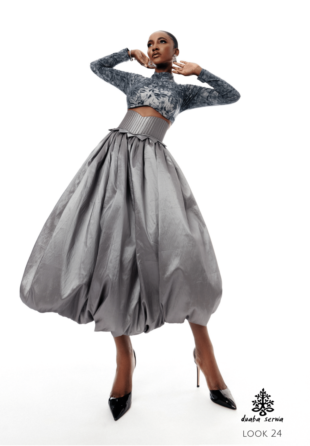 Lookbook: Duaba Serwa’s Origami Textures | STYLEAFRIQUE™•com