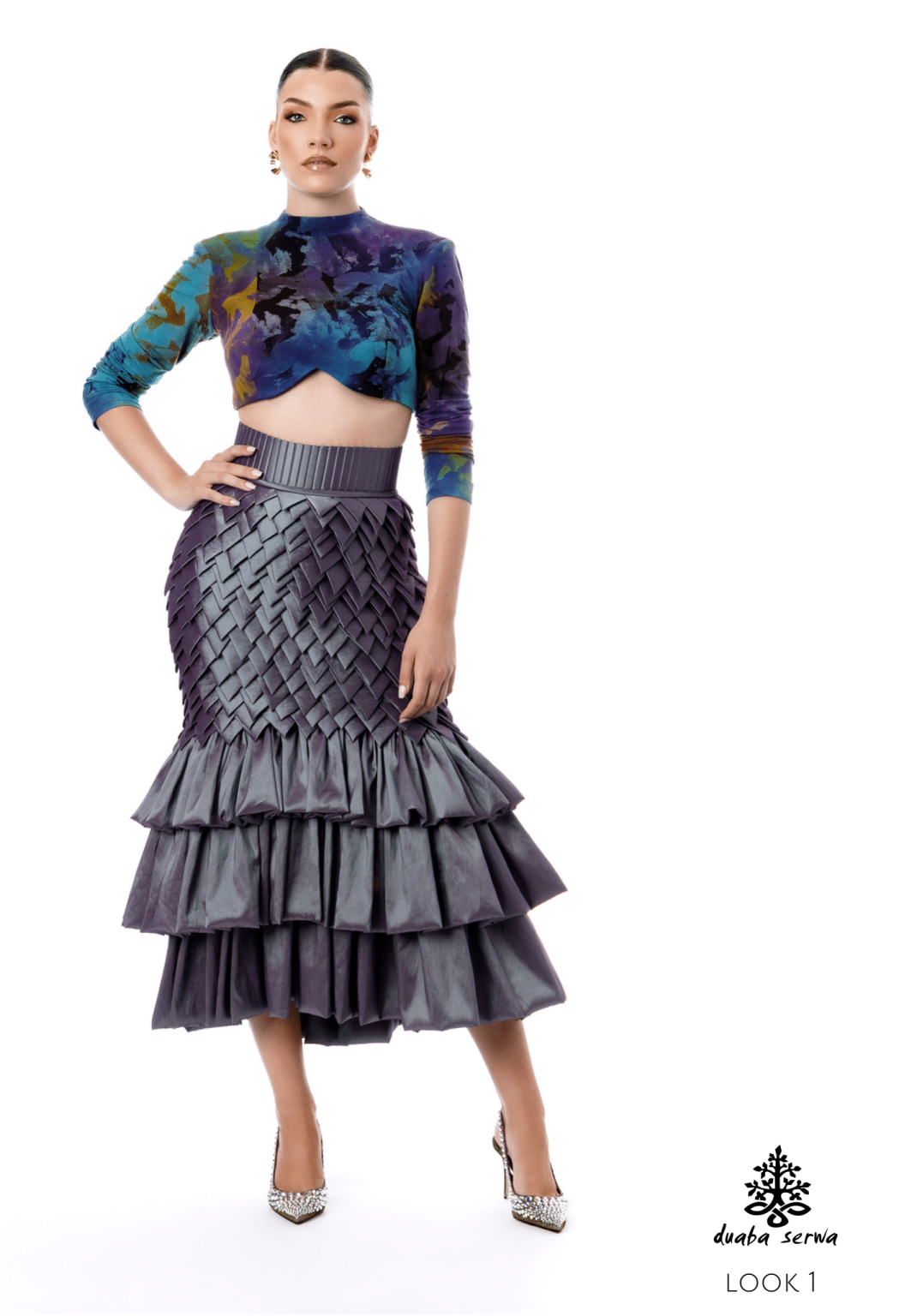 Lookbook: Duaba Serwa’s Origami Textures | STYLEAFRIQUE™•com