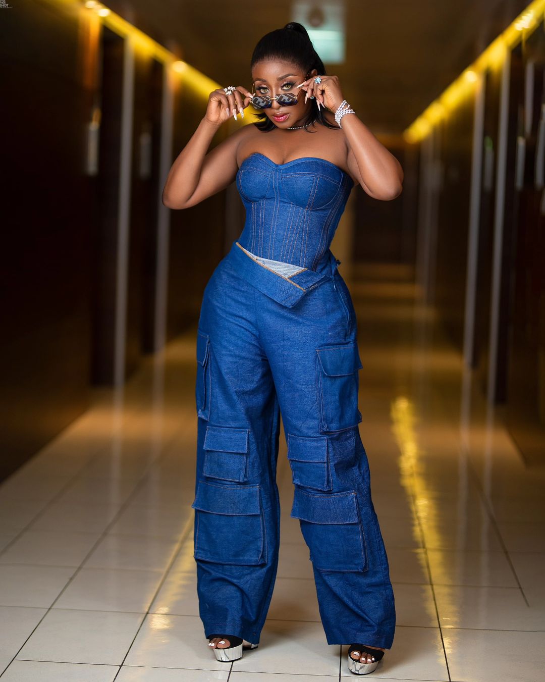 See how Celebrities are Rocking the Denim on Denim Trend | STYLEAFRIQUE ...