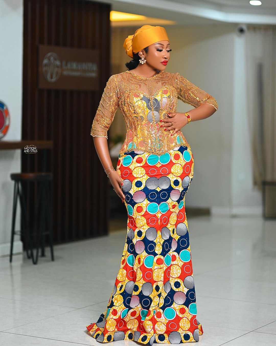 Exploring the Ultimate Fusion of Ankara and Lace Fashion | STYLEAFRIQUE ...