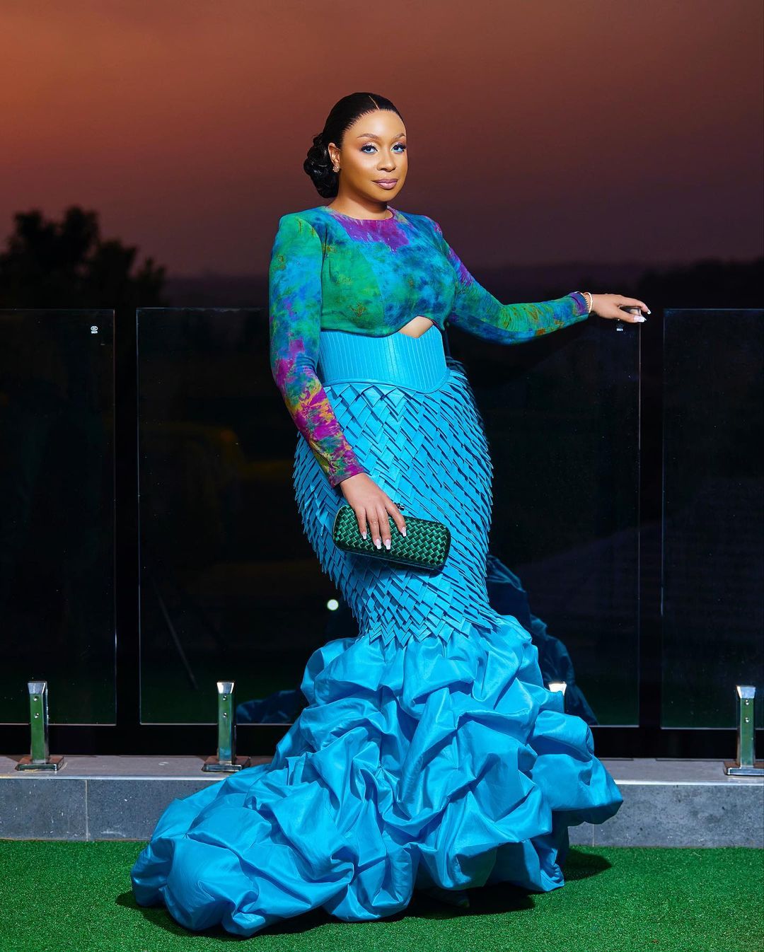Pokello Shows Up at Miss Universe Zimbabwe in Duaba Serwa ...