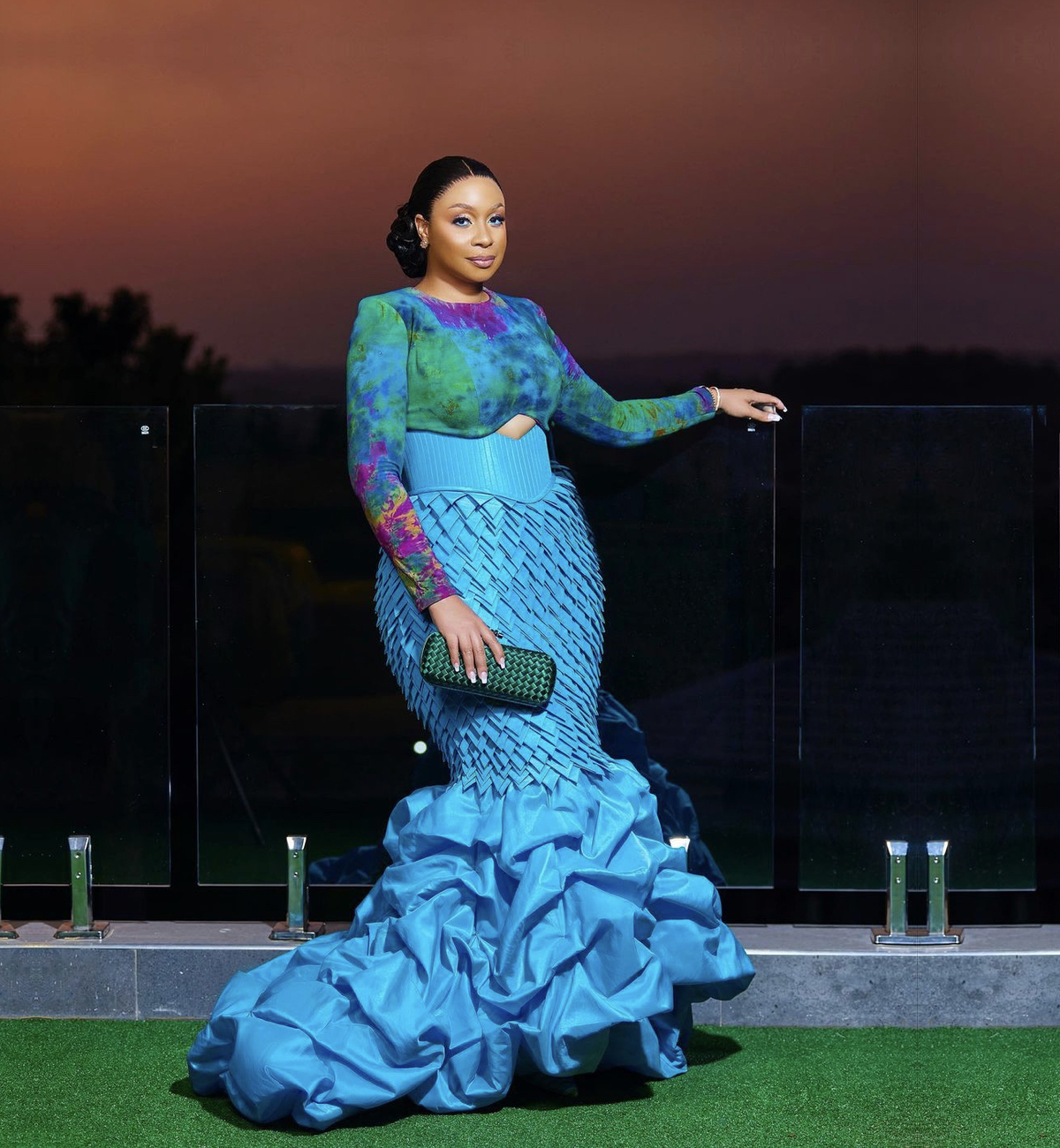 Pokello Shows Up at Miss Universe Zimbabwe in Duaba Serwa ...
